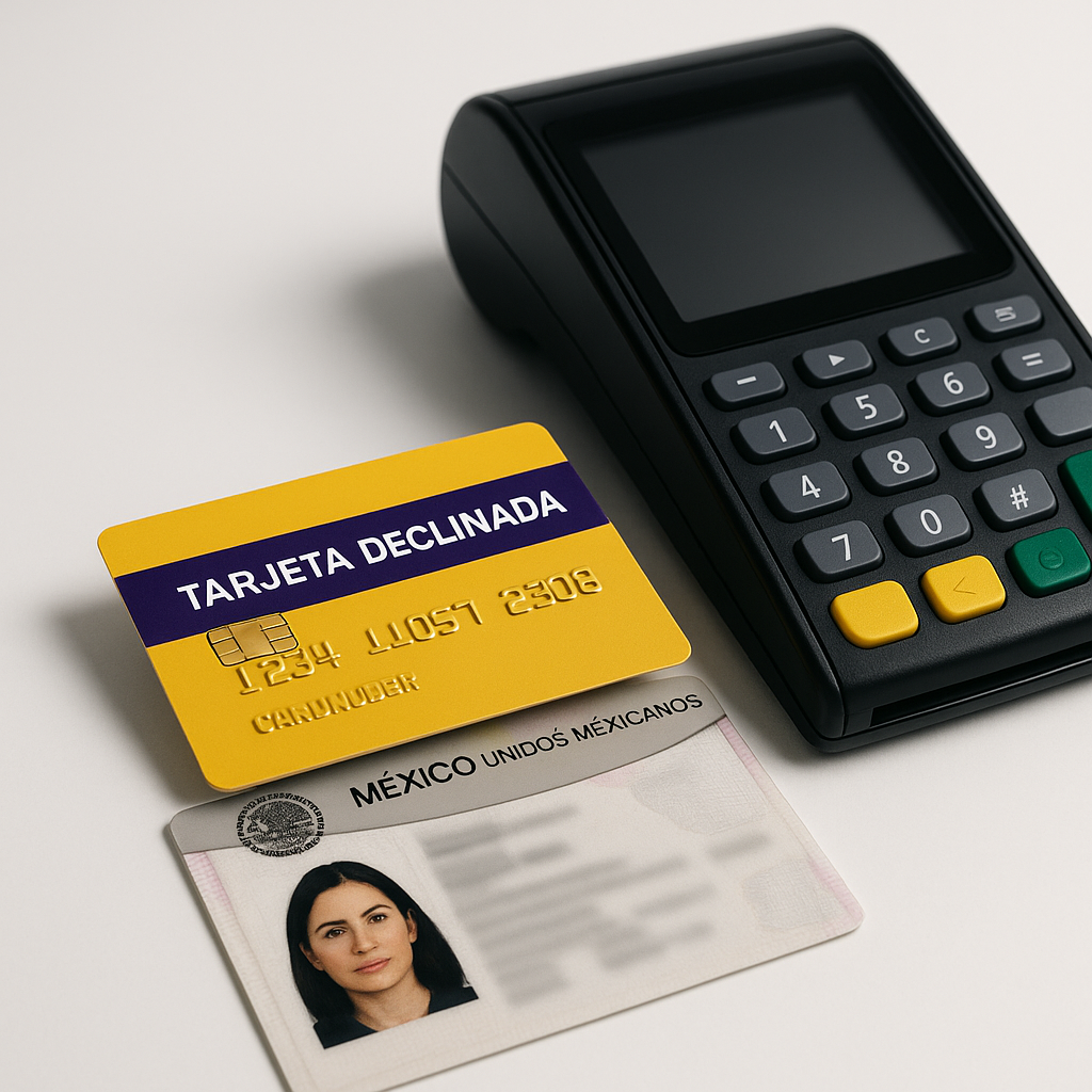 Tarjeta declinada: ¿Qué significa y qué puedes hacer?